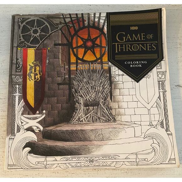 HBO | Other | Game Of Thrones Coloring Book | Poshmark